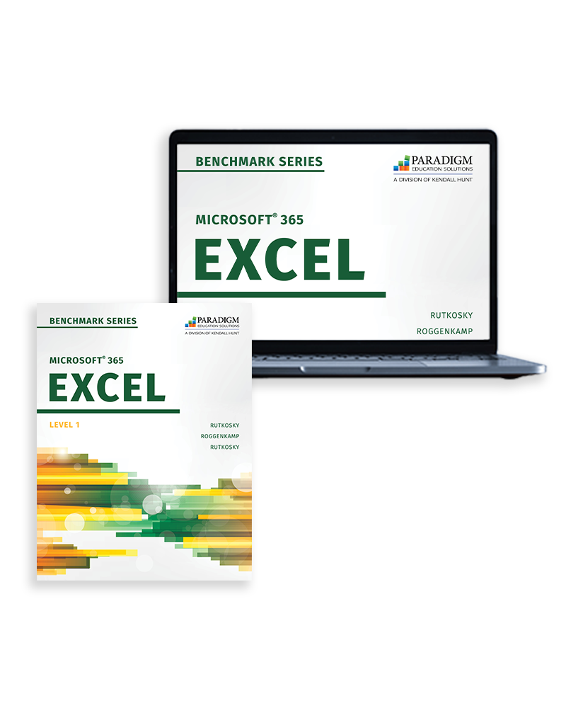 Benchmark Series: Microsoft Excel 365 Level 1 | Paradigm Education